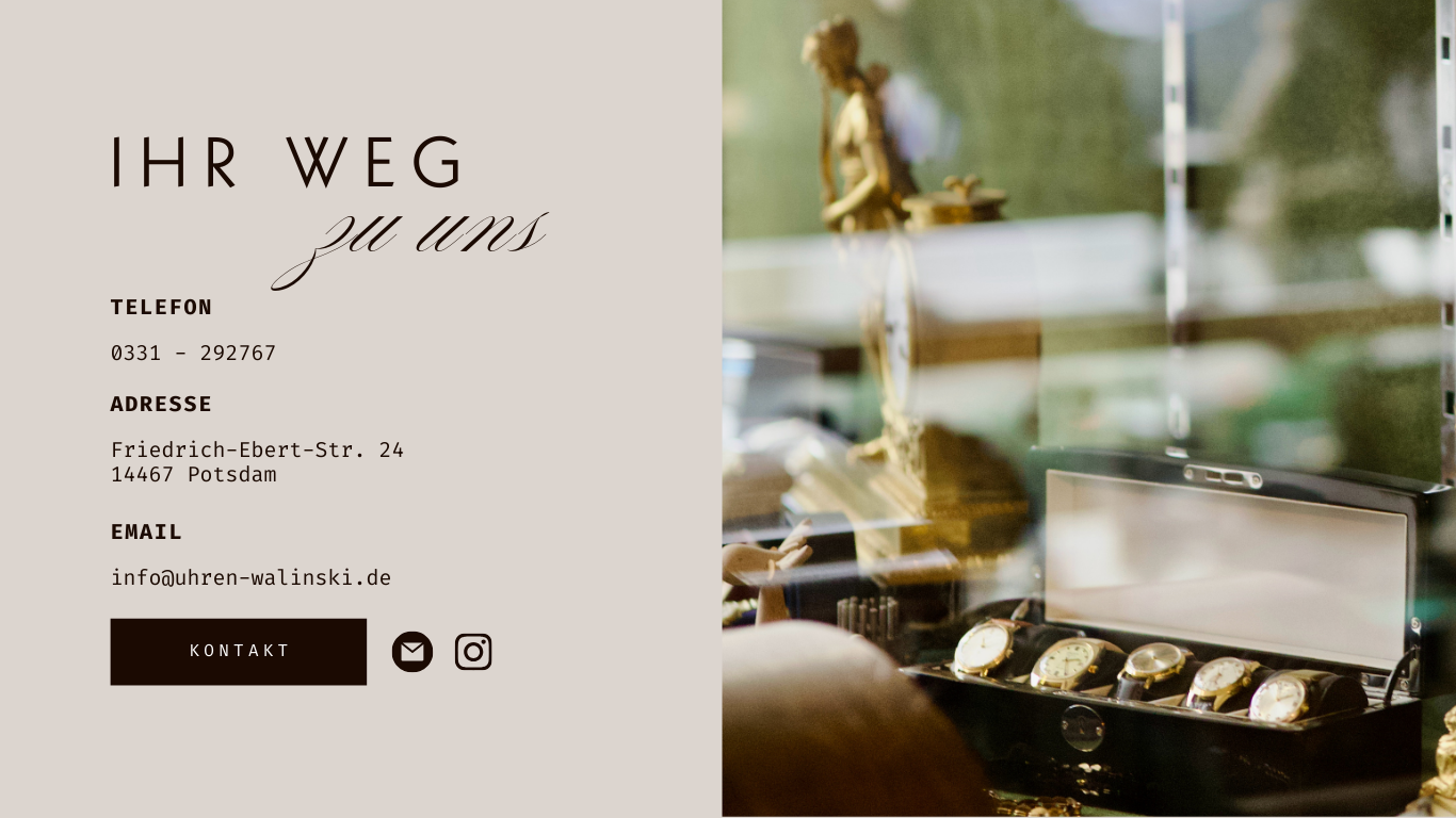 Uhrmacher Walinski - Uhrmacher Walinski Potsdam